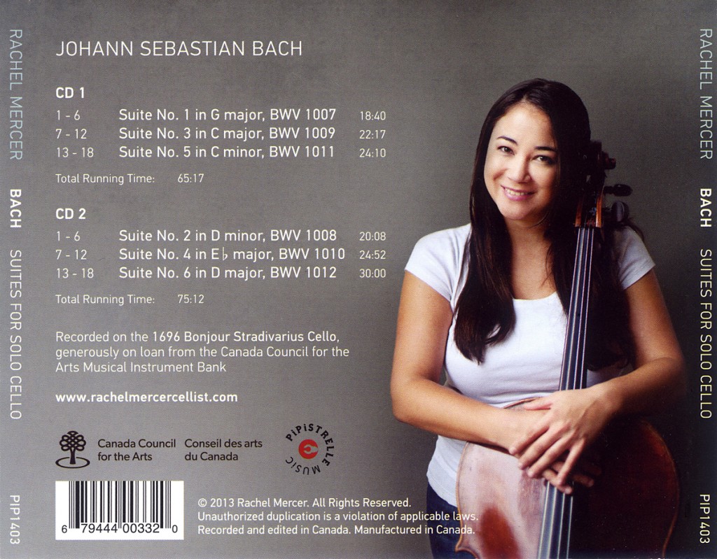 Bach Suites for Solo Cello | Pipistrelle Music